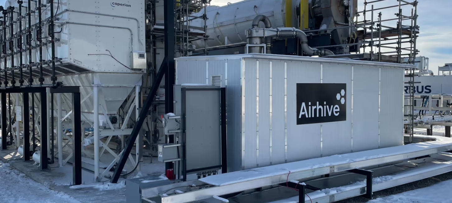 UK-based Airhive has started operations at a direct air capture (DAC ...